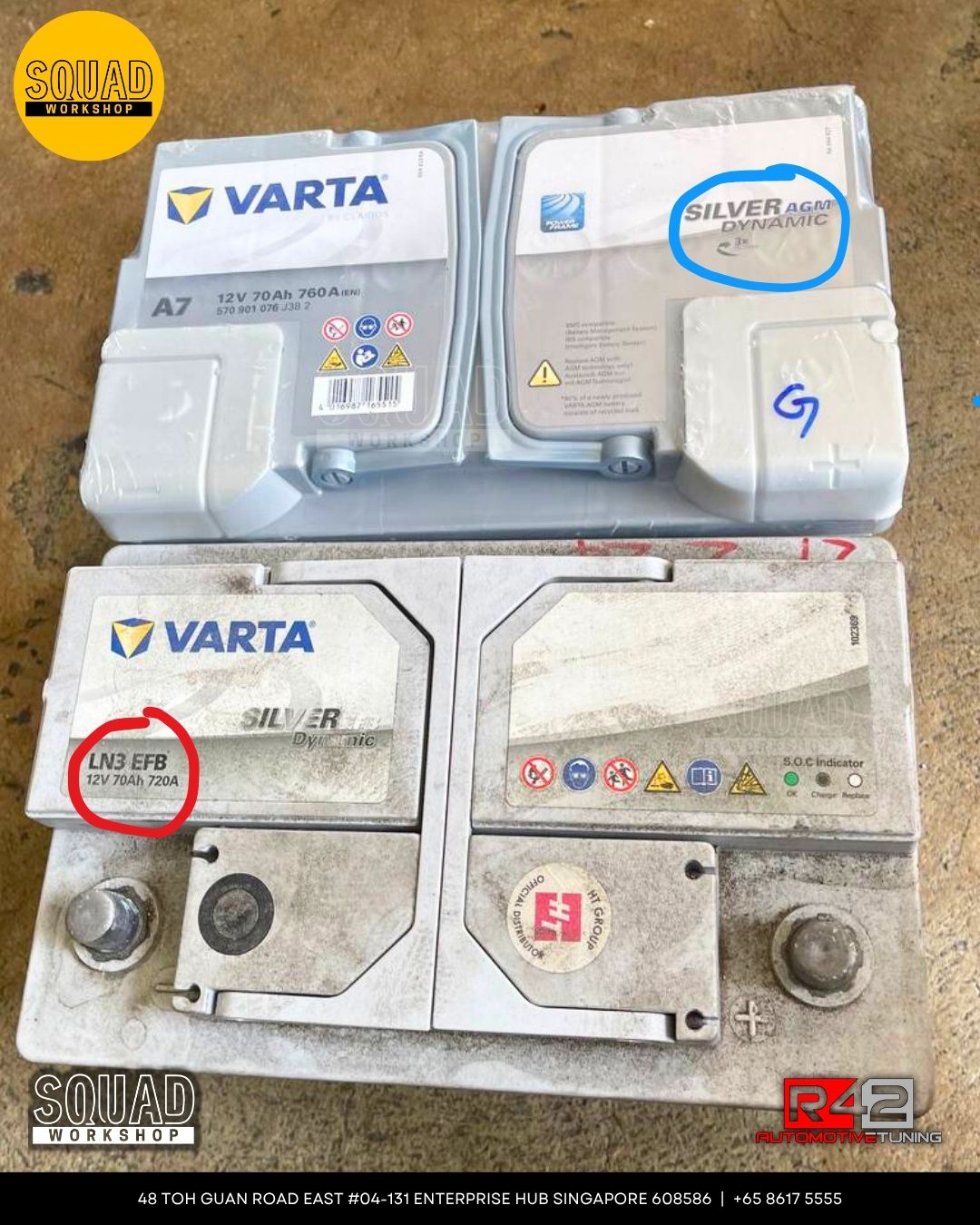 VARTA AGM vs EFB Battery – Key Differences Explained